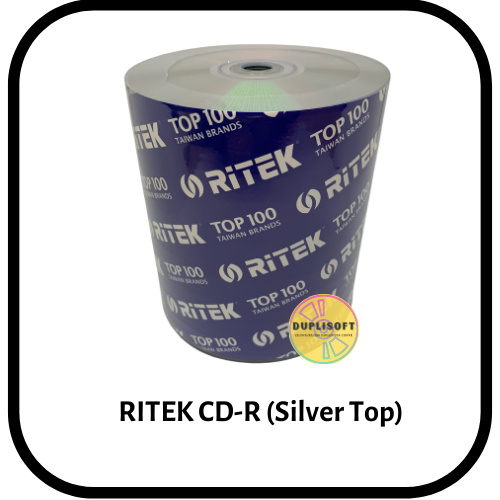 RITEK CD-R Disc - Duplisoft - 1-Stop CD/DVD/USB Duplication Centre