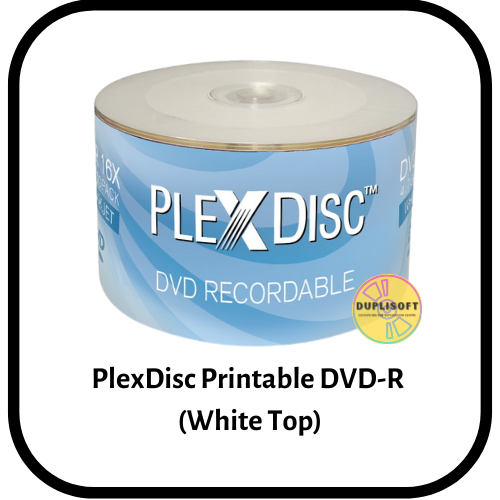 PLEXDISC DVD-R PRINTABLE - Duplisoft - 1-Stop CD/DVD/USB Duplication Centre